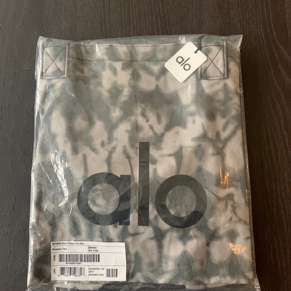ALO Yoga | Bags | Alo Grey Tiedye Tote Bag | Poshmark
